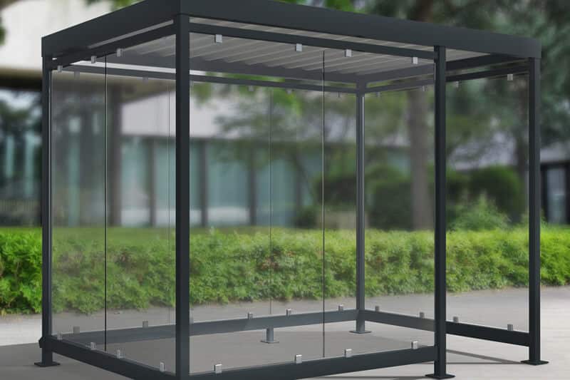 Raucherunterstand | SmokeCorner | Outdoor-Raucherkabine
