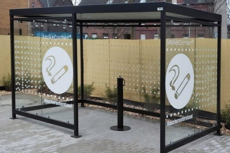 Raucherunterstand | SmokeCorner | Outdoor-Raucherkabine