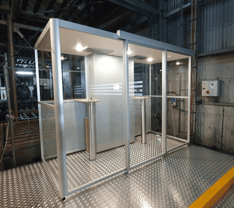 Raucherkabinen für den Innenbereich ☑️ | SmokeCorner