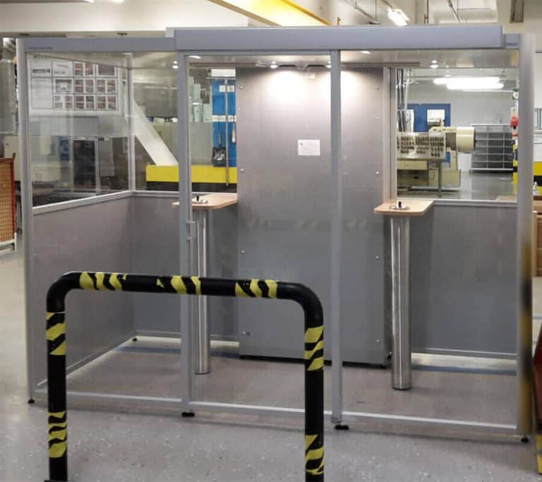 Raucherkabinen für den Innenbereich ☑️ | SmokeCorner